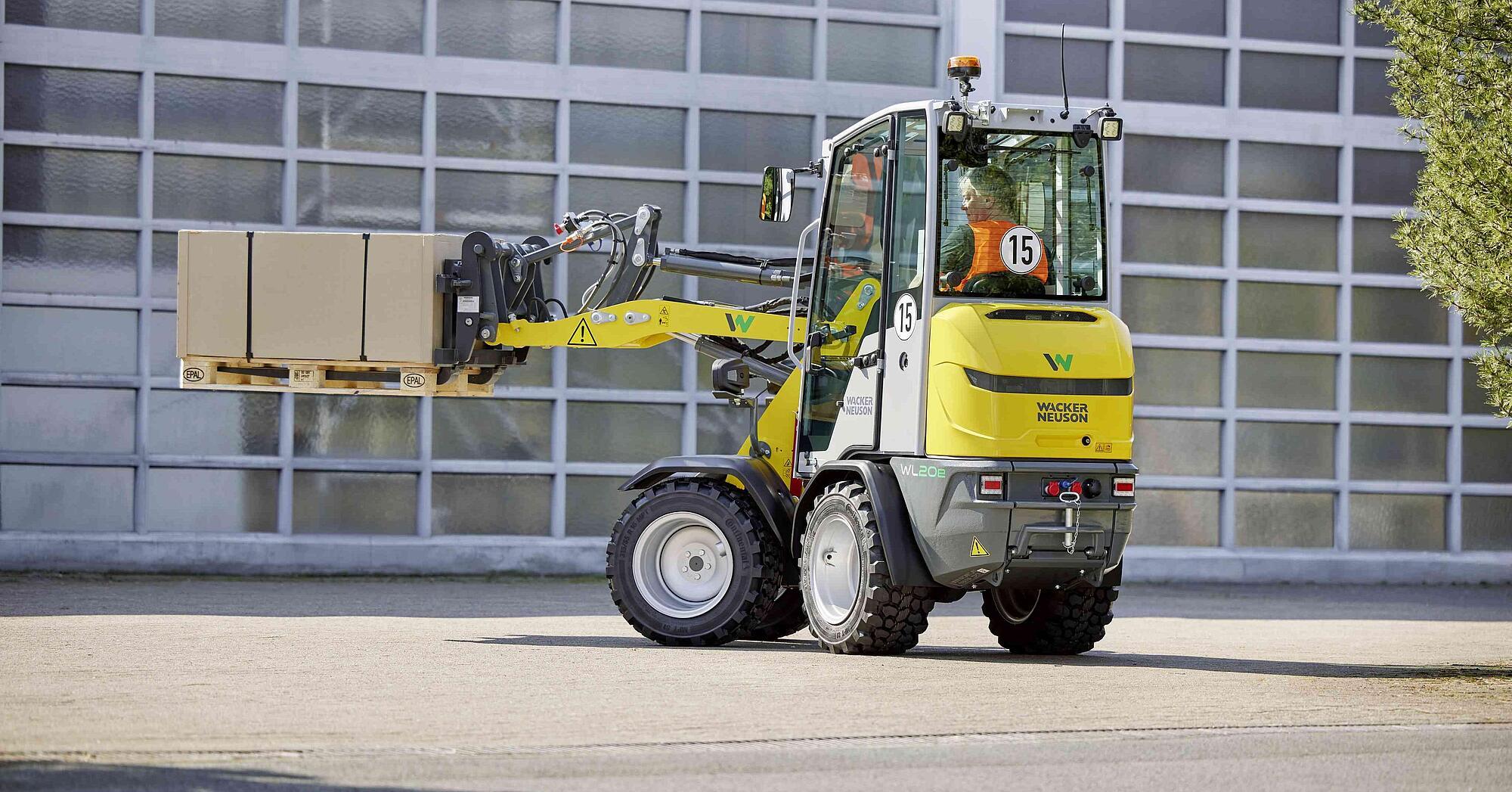 Wacker Neuson: Radlader Bedienung | Wacker Neuson